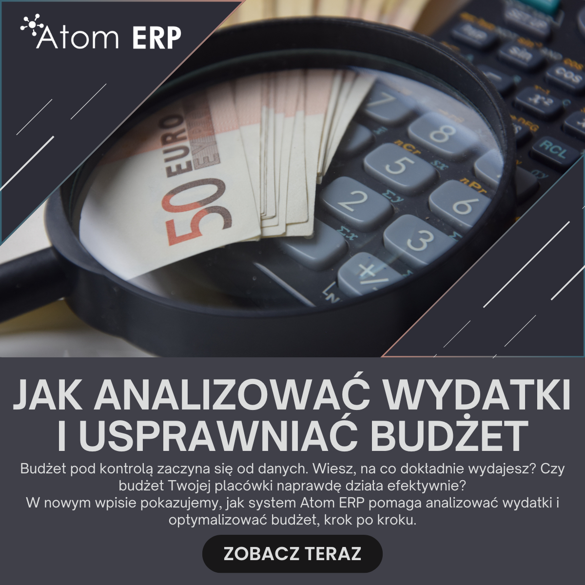Jak analizować wydatki i usprawniać budżet z użyciem systemu Atom ERP ...